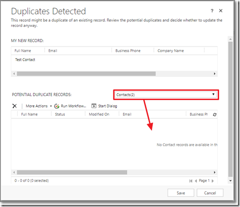 Fix: The Duplicate Detection Window Results are Missing – Dynamics ...